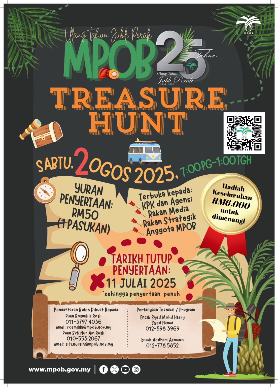Program Treasure Hunt Bersempena Sambutan 25 Tahun MPOB – Lembaga ...